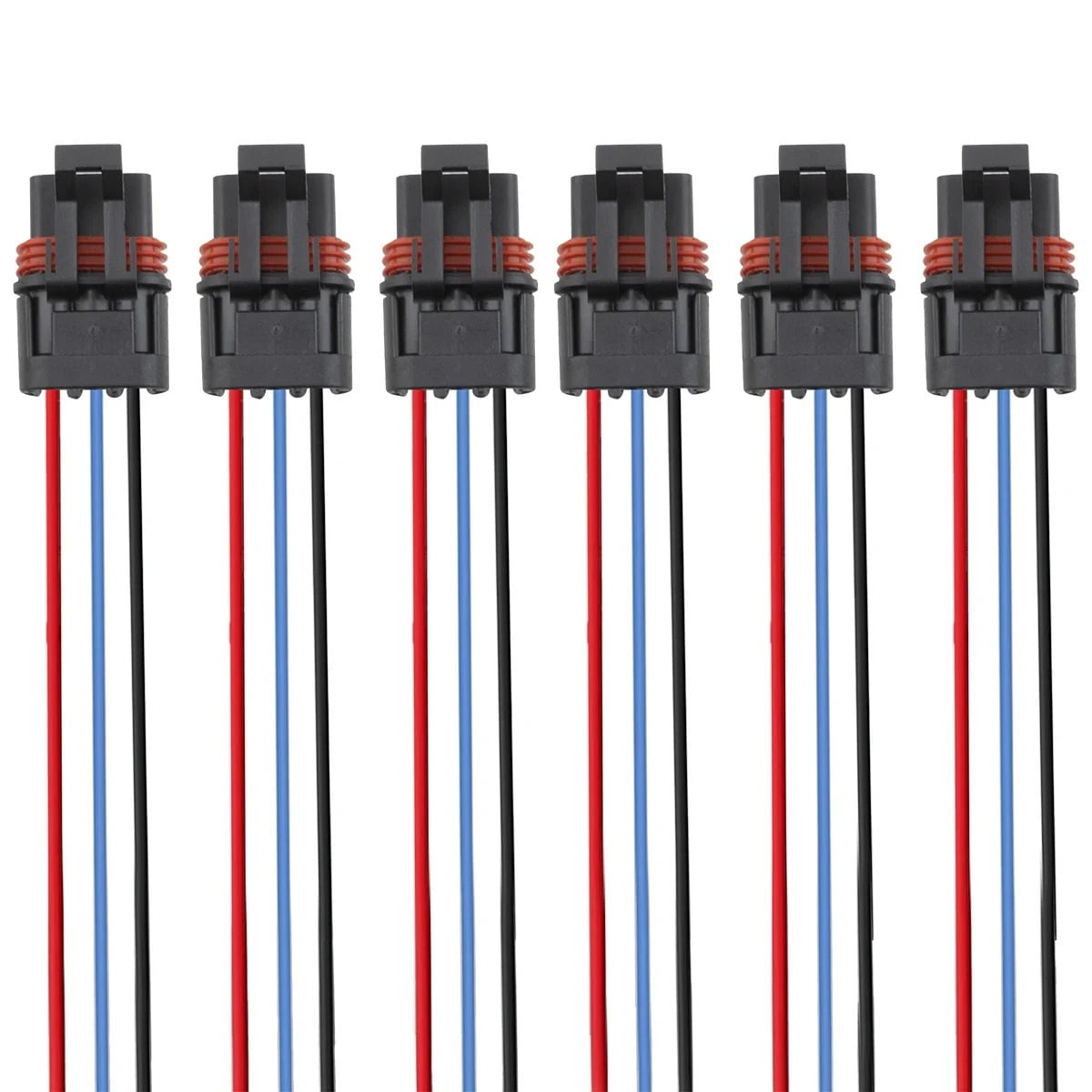 6 PCS Pulse Power Plug Pigtail Connector Replacement 2018-2021 For ...