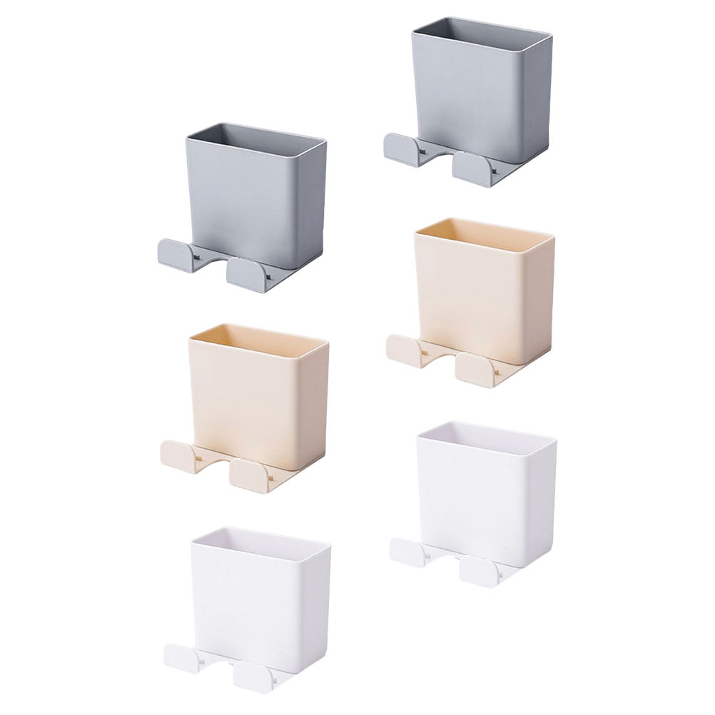 6 PCS Remote Controller Containers Nail-free Racks Cellphone Stand ...