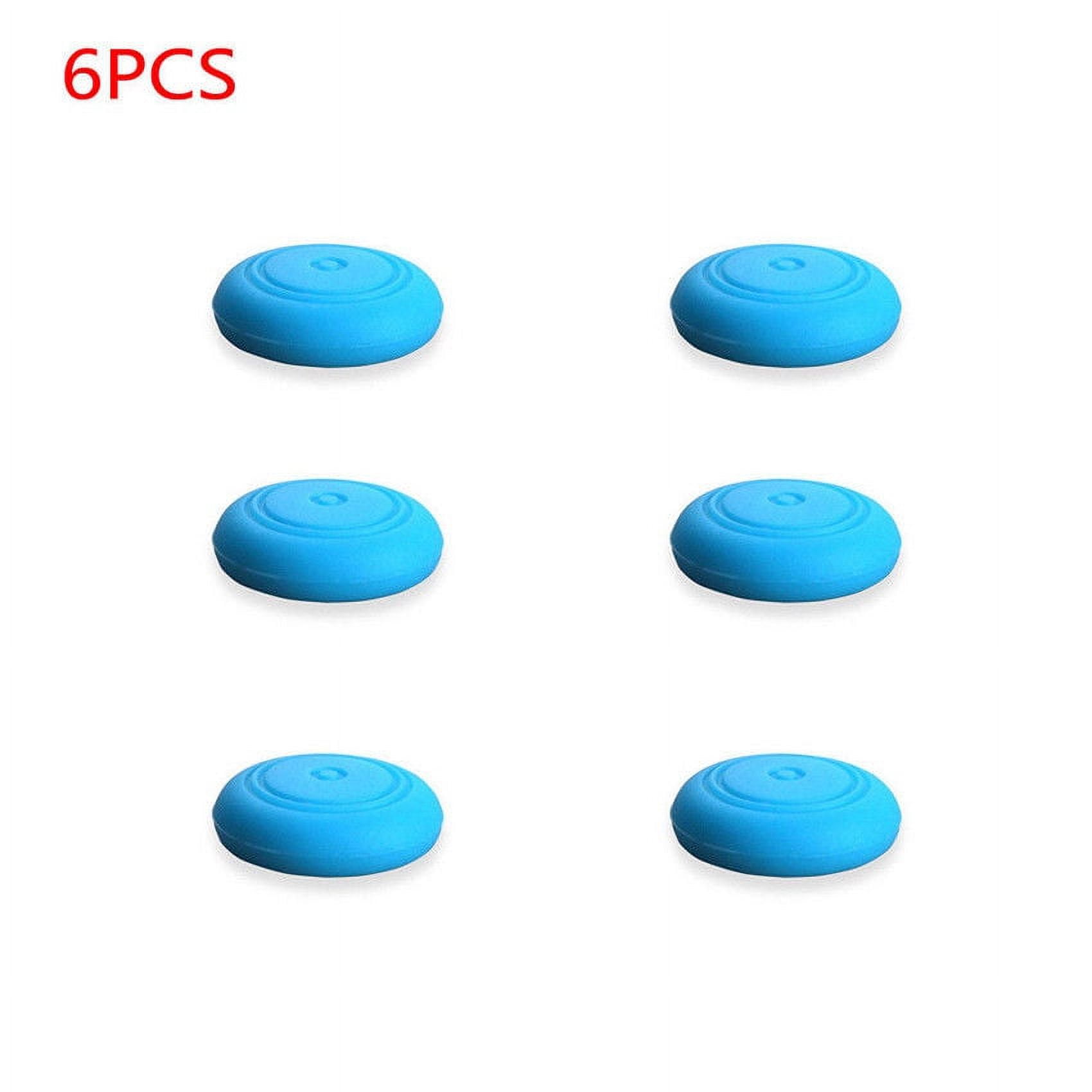 6 PCS Silicone Thumbstick Thumb Stick Grip Caps Cover for Nintend ...