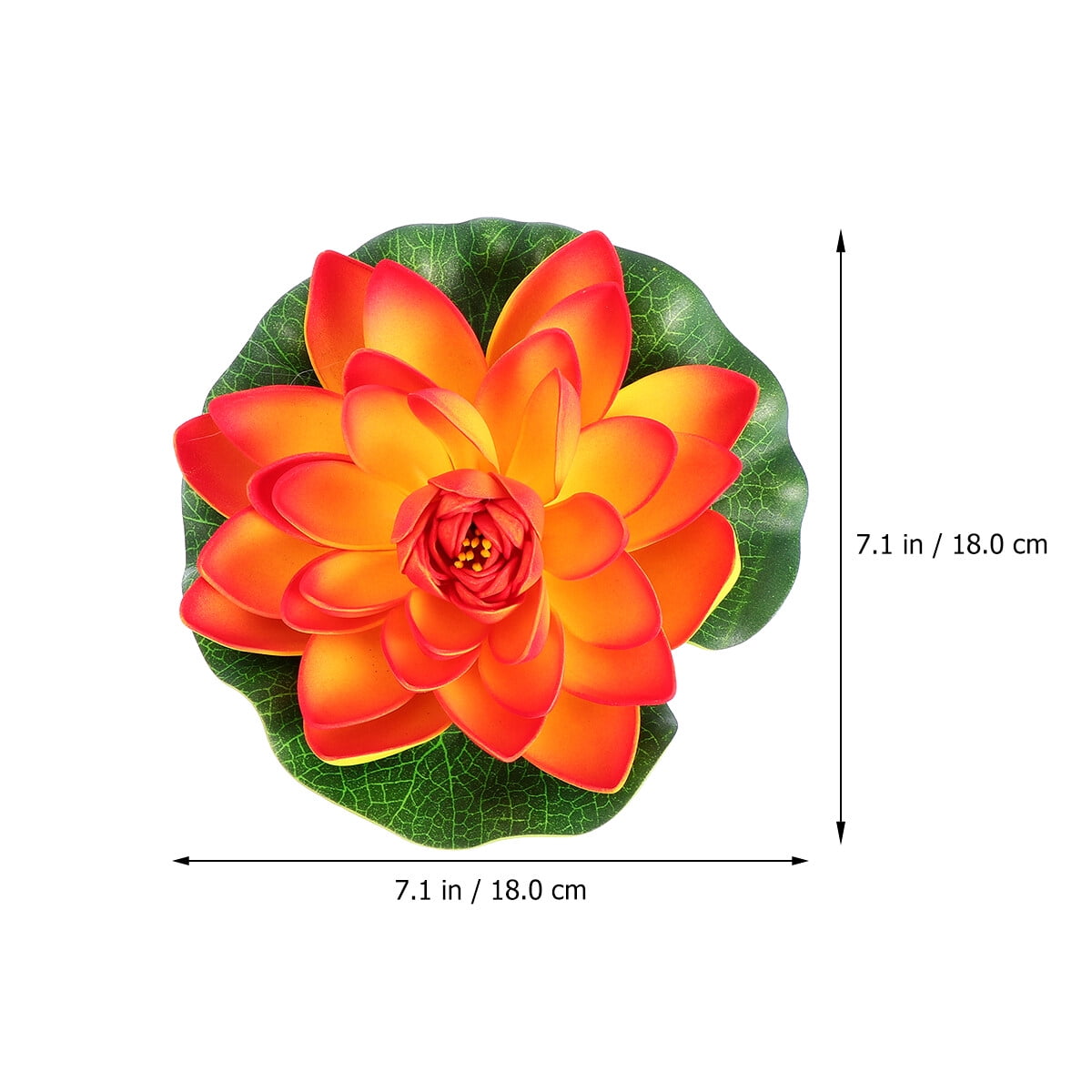 6 PCS Simulated Water Lily Sunflower Pool Lights Solar Lantern Fountain ...