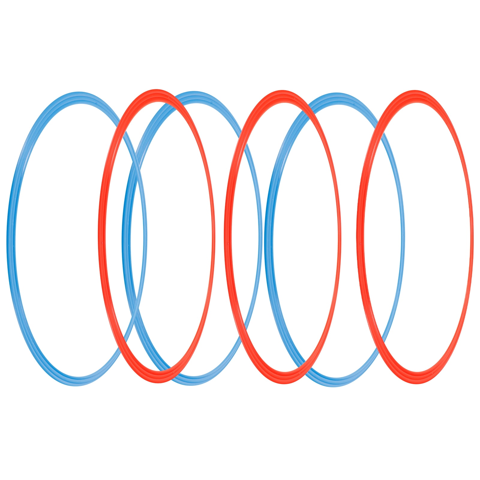 6 PCS Sport Football Agility Hoops Soccer Training Rings - Walmart.com