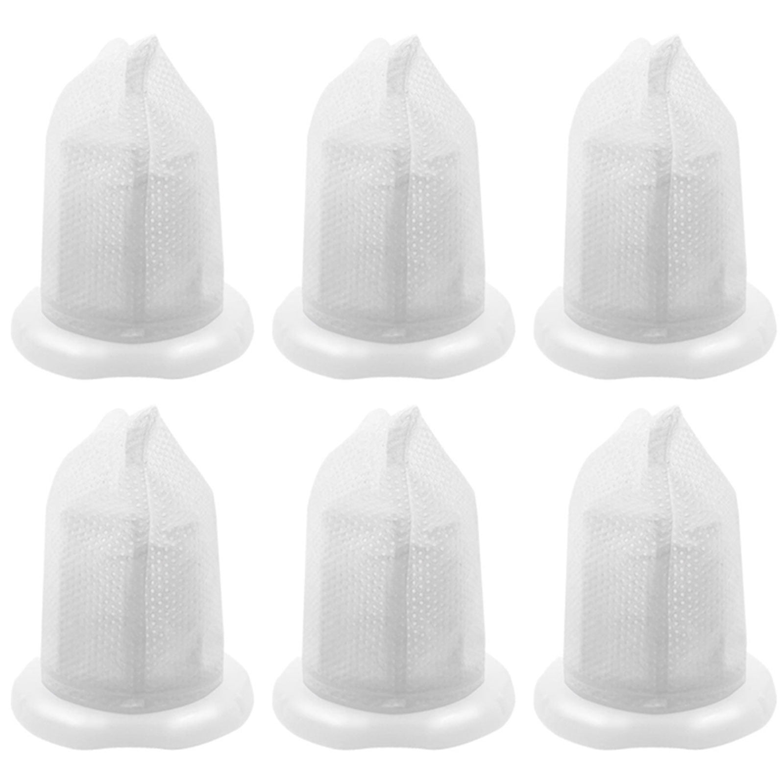 6 PCS Vacuum Filter Vacuum Accessories Plastic Replacement Filter ...