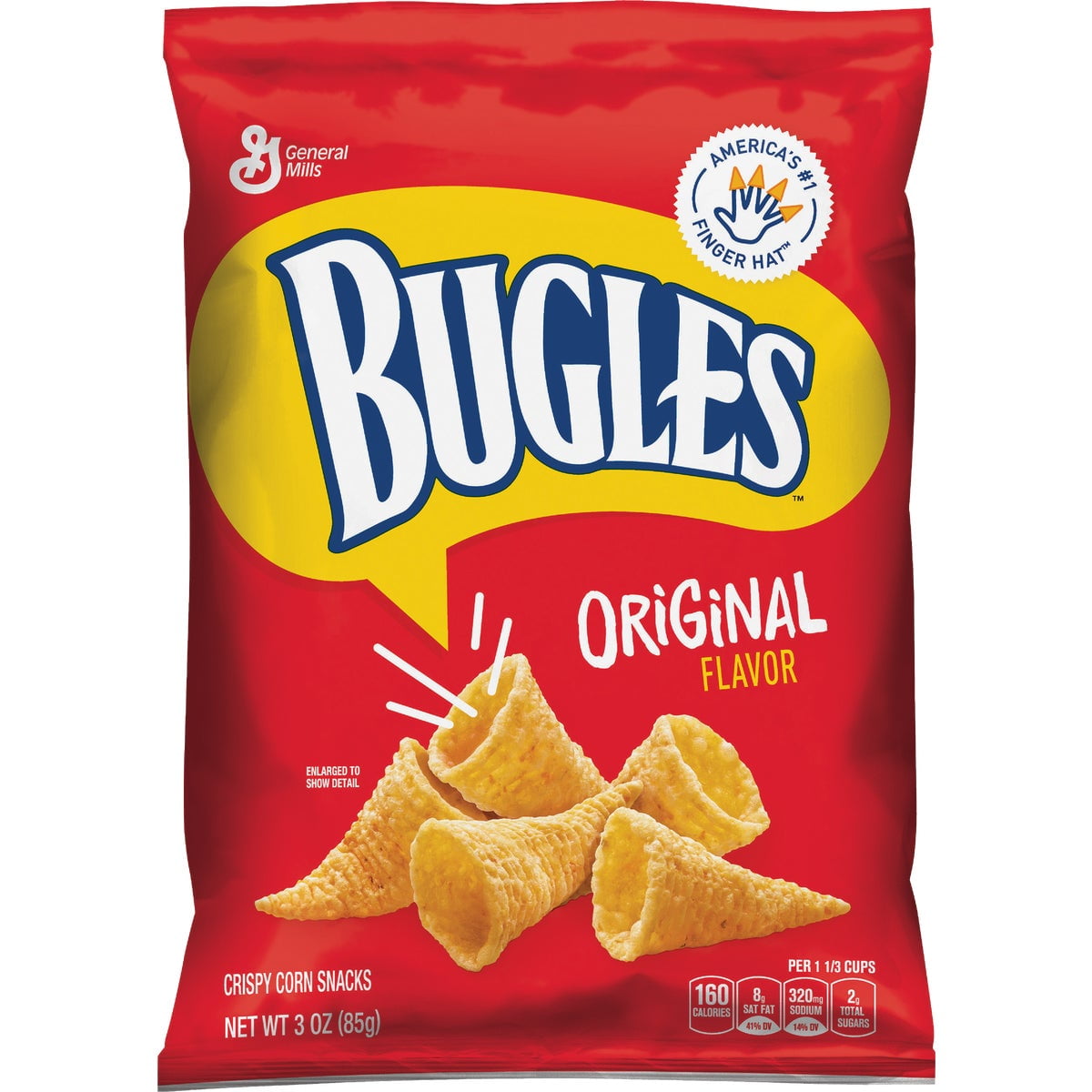 6 Pcs Bugles 3 Oz. Original Corn Snack - Walmart.com