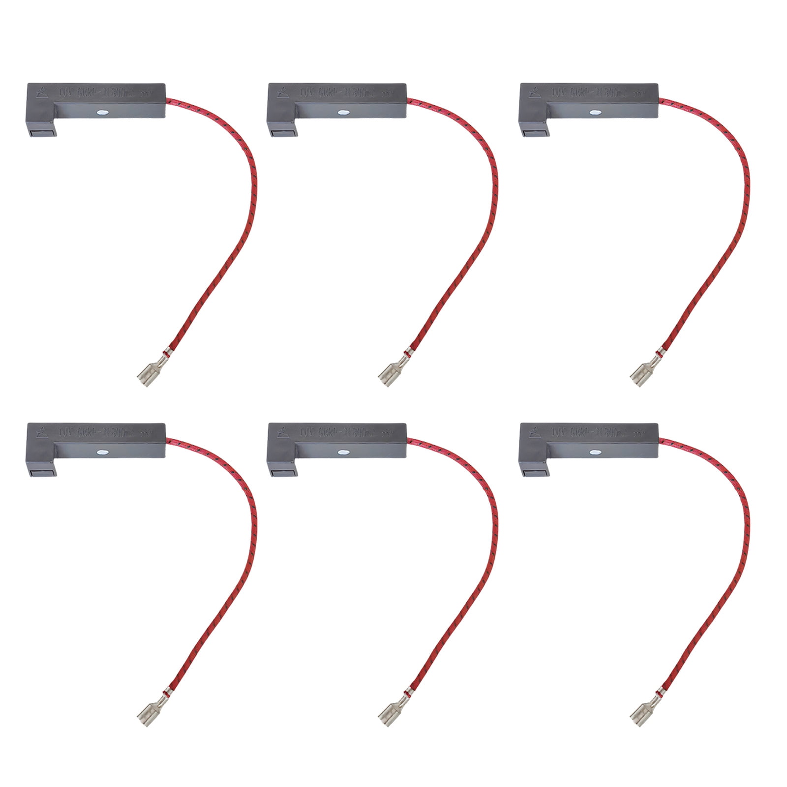 6 Pack 0.8A 5KV High Voltages Fuses Tube Microwave Insurances for ...