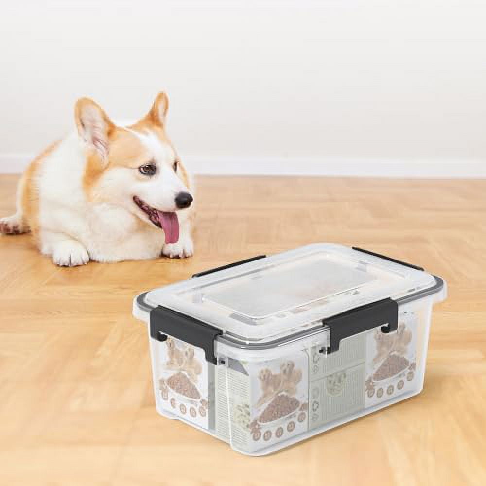 6-Pack 10.5 Quart Plastic Storage Bin Tote Organizing Container ...