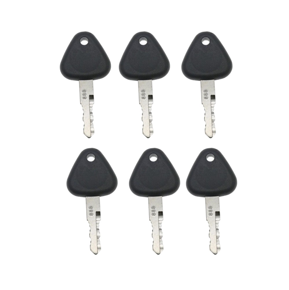 6 Pack 100# 888 Keys for SDLG Excavator and Heavy Equipment Ignition ...