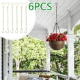 6 Pack 11.4.4 Inch Hanger Black Hanging Chains With S Hooks For Hanging ...