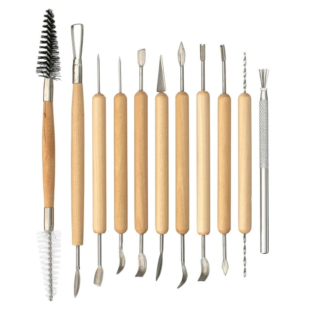 6 Pack: 11 Piece Clay Tool Set by Craft Smart® - Walmart.com