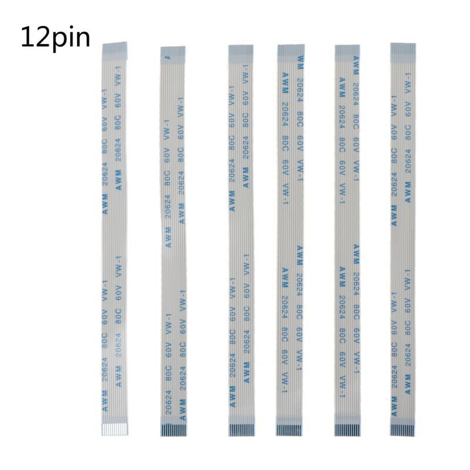 6-Pack 12 Pin 10 Pin 14 Pin Power Button Flex Ribbon Cable for PS4 ...