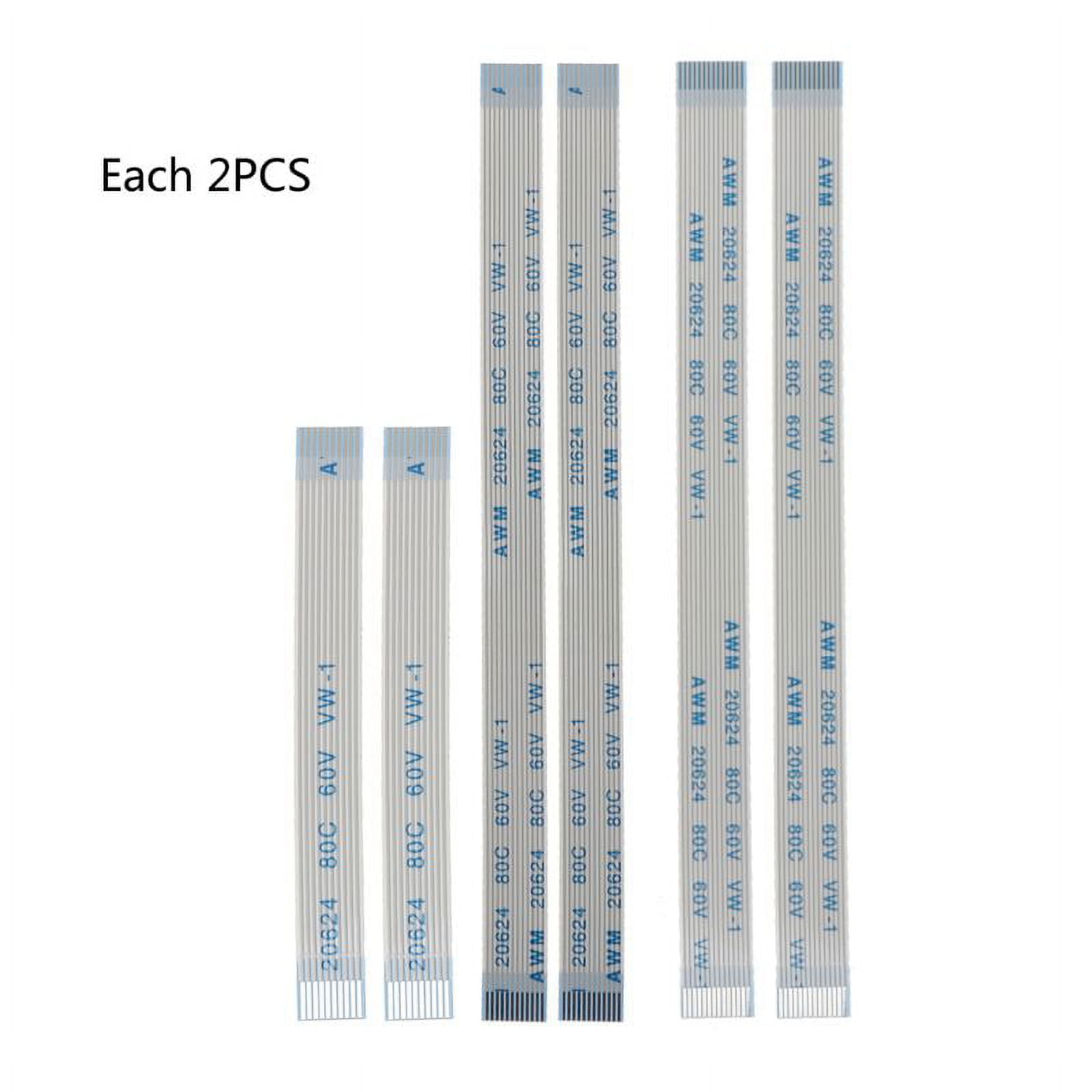 6-Pack 12 Pin 10 Pin 14 Pin Power Button Flex Ribbon Cable for PS4 ...