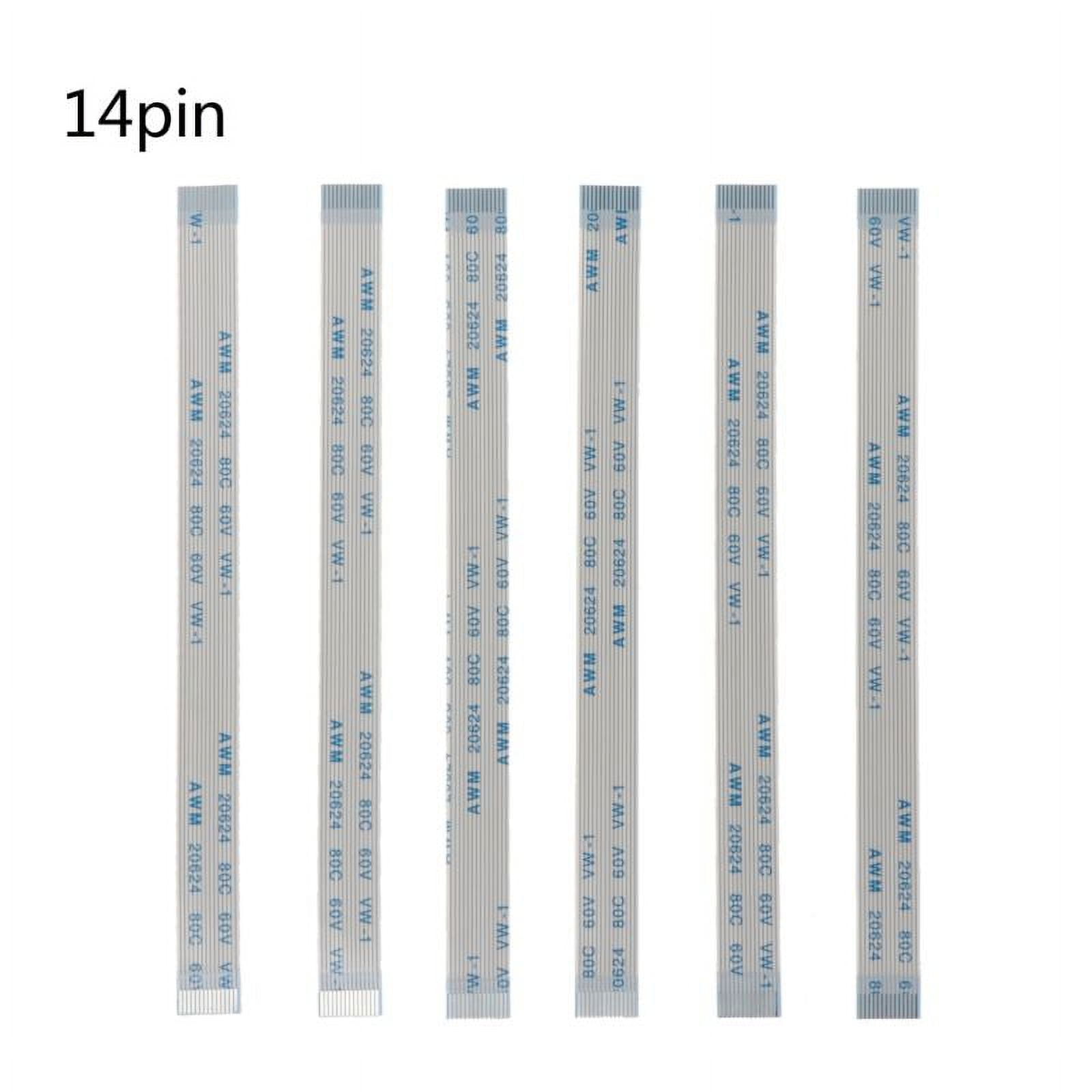 6-Pack 12 Pin 10 Pin 14 Pin Power Button Flex Ribbon Cable for PS4 ...