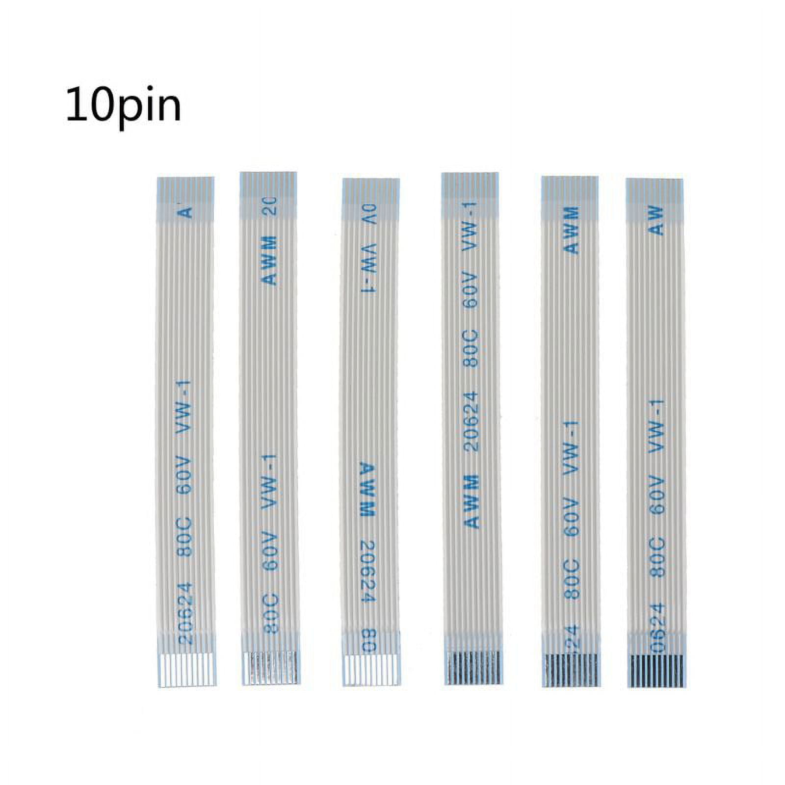 6-Pack 12 Pin 10 Pin 14 Pin Power Button Flex Ribbon Cable for PS4 ...