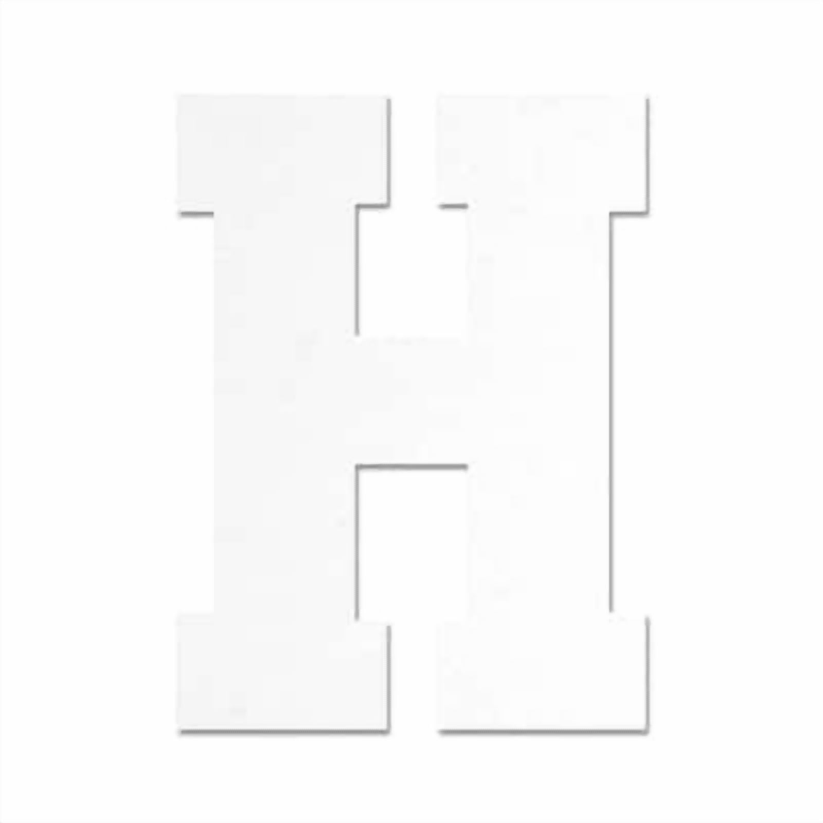6 Pack: 13" White MDF Uppercase Letter by Make Market® - Walmart.com