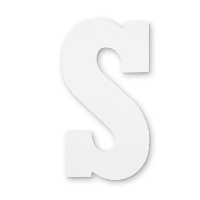 6 Pack: 13" White Wood Letter by Make Market® - Walmart.com