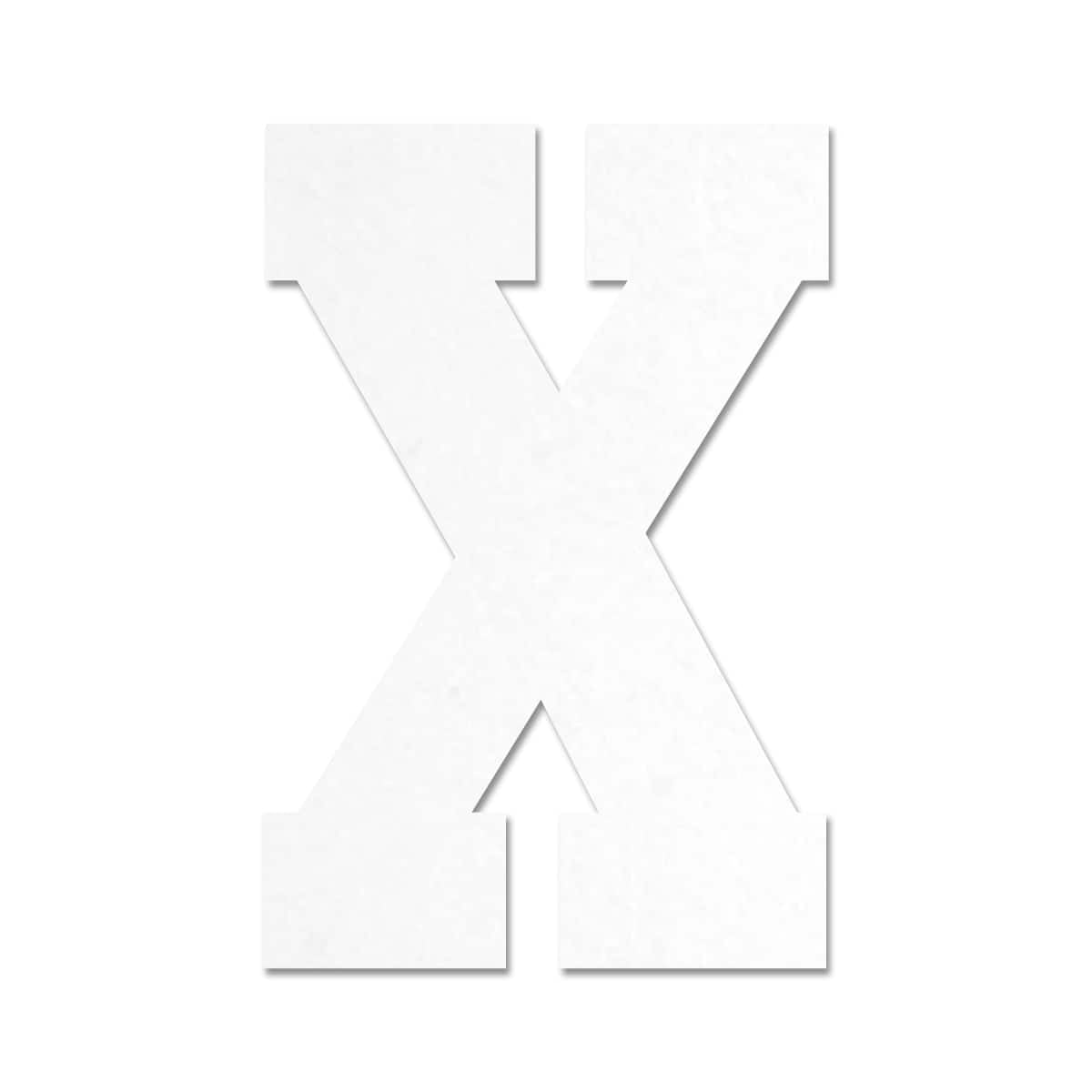 6 Pack: 13" White Wood Letter by Make Market® - Walmart.com