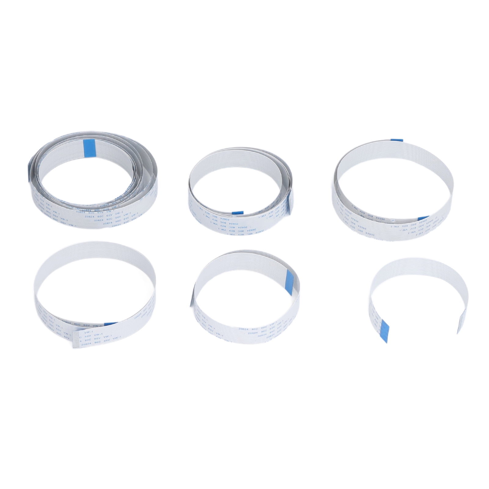 6-Pack 15-Pin Flexible Flat Camera Cable Extension Wire Set for ...