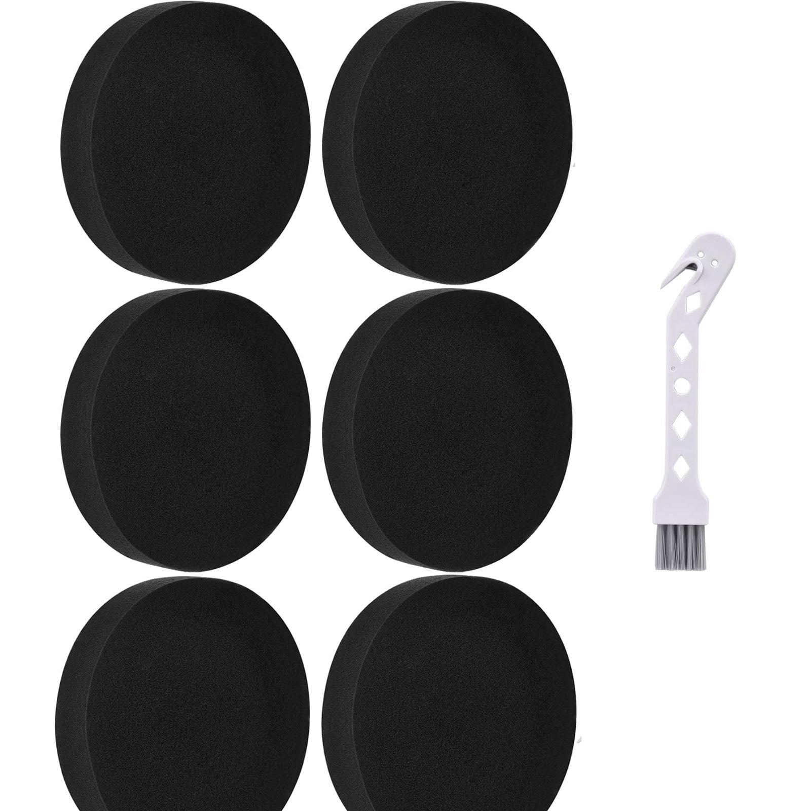 6 Pack 1608225 Filter for Bissell for Cleanview Swivel Rewind 4438 3836 ...
