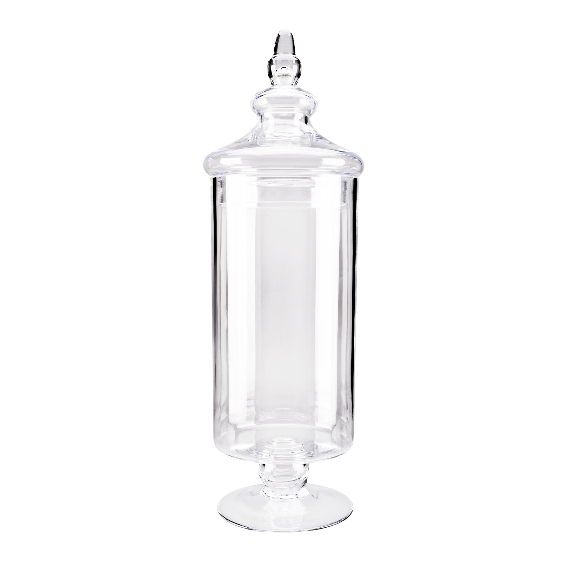 Ashland™ 6 Pack: Elegant 17" Glass Apothecary Jar for Table Space ...