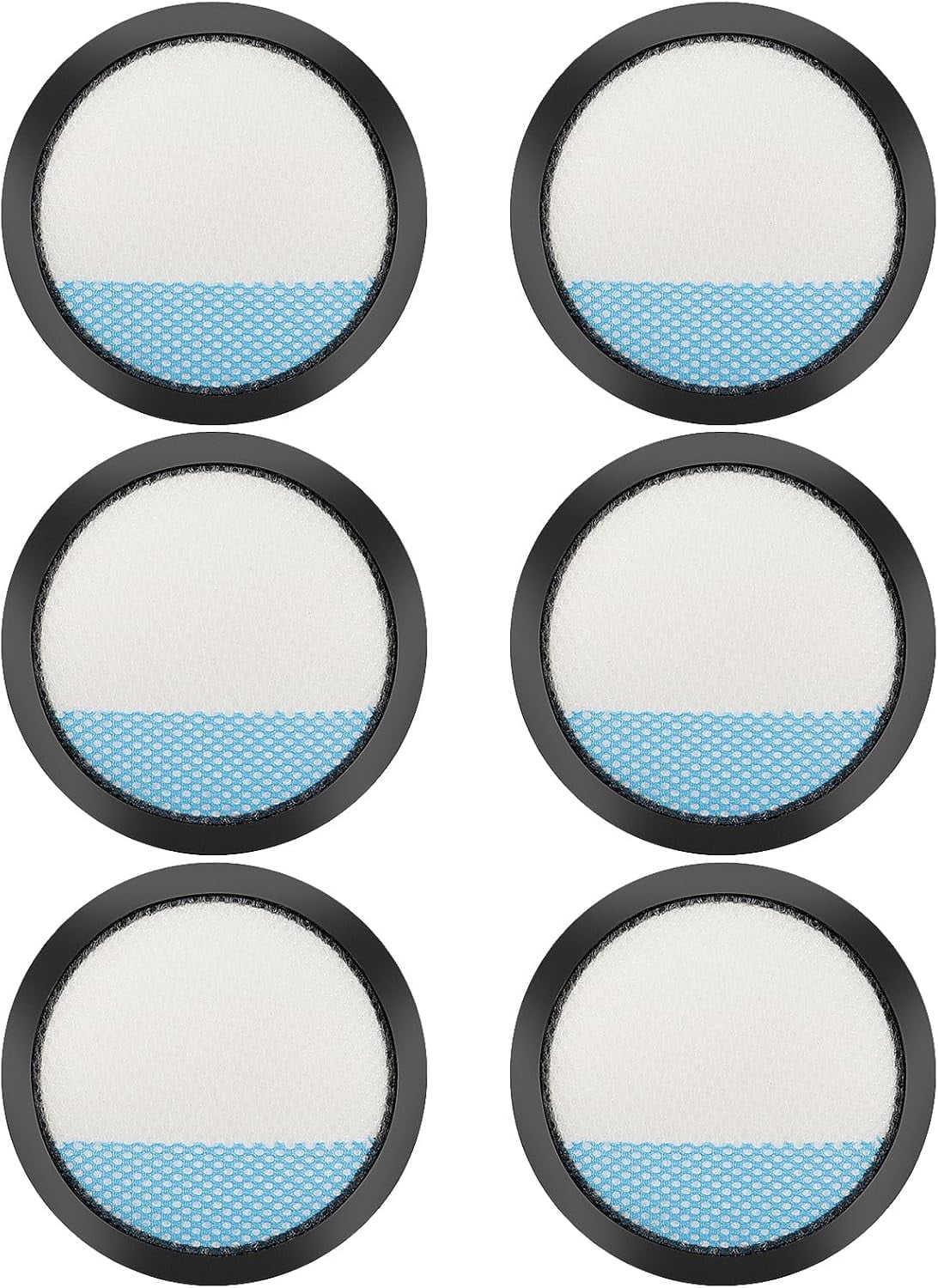 6 Pack 18V ONE + Cordless Pet Stick Vacuum Filter for Ryobi, PCL720 ...