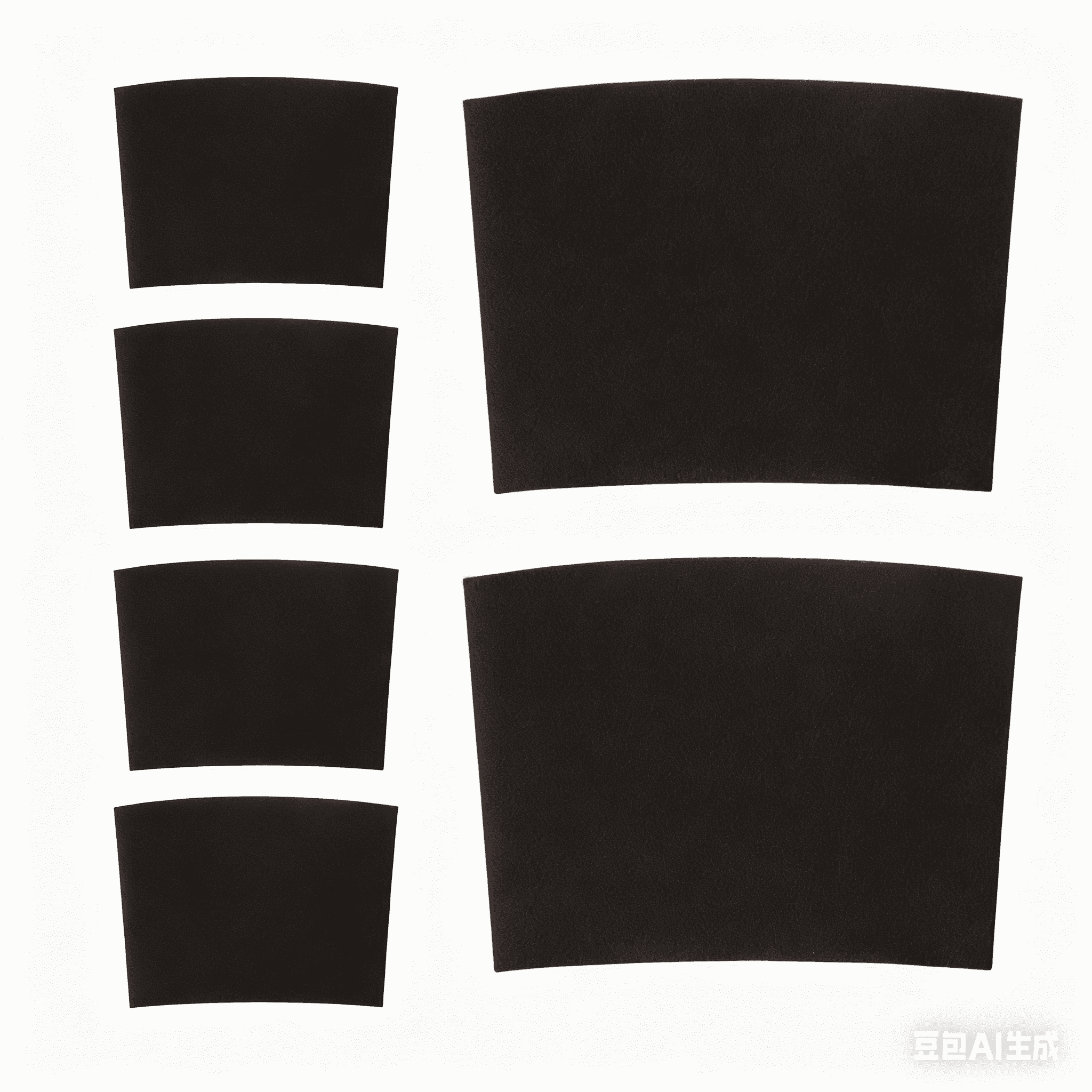 6-Pack 19-1600 Universal Foam Filter ,Compatible with Hyper Tough 5-12 ...