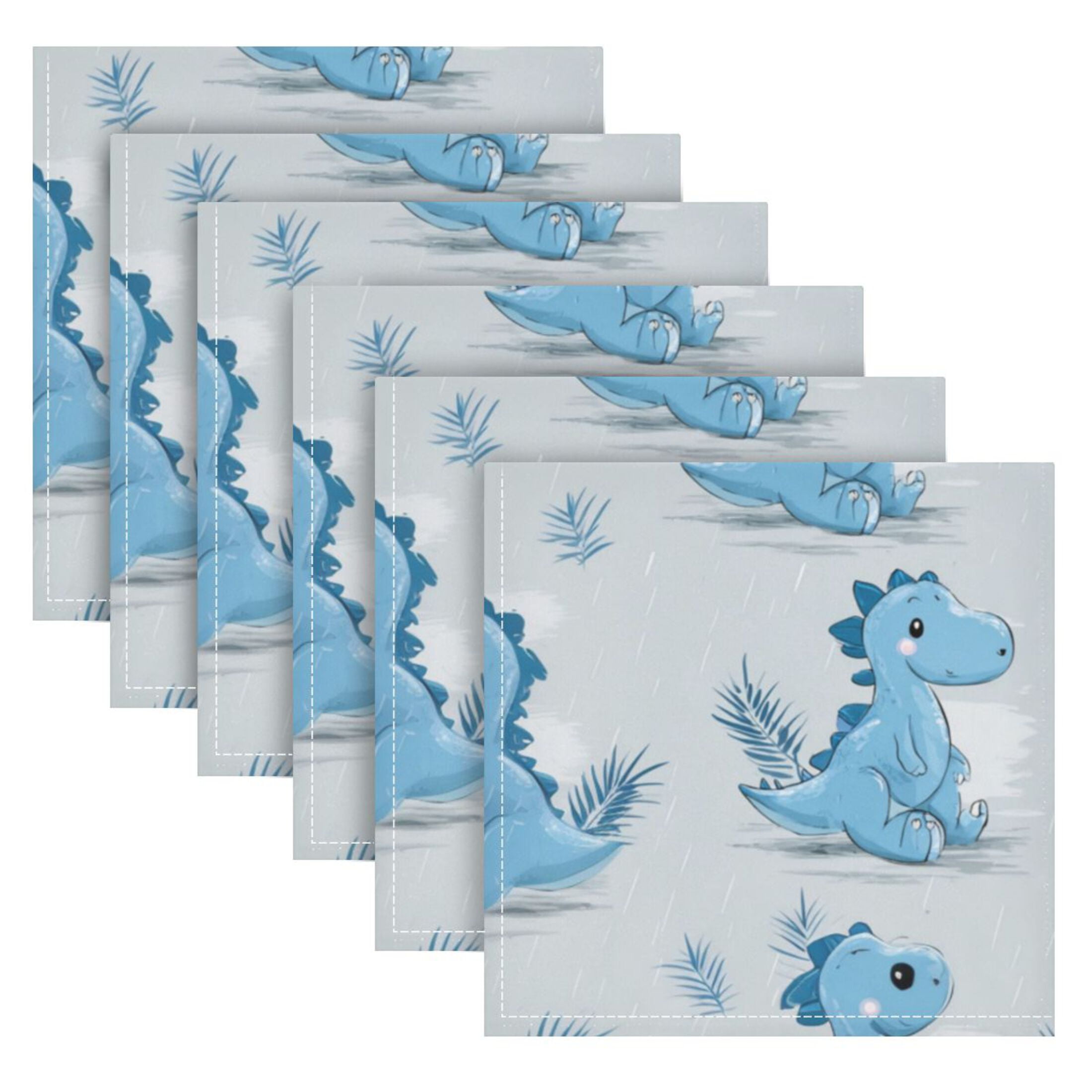 6 Pack 20'' x20" Satin Table Napkins Dinner Napkins for wedding Party ...