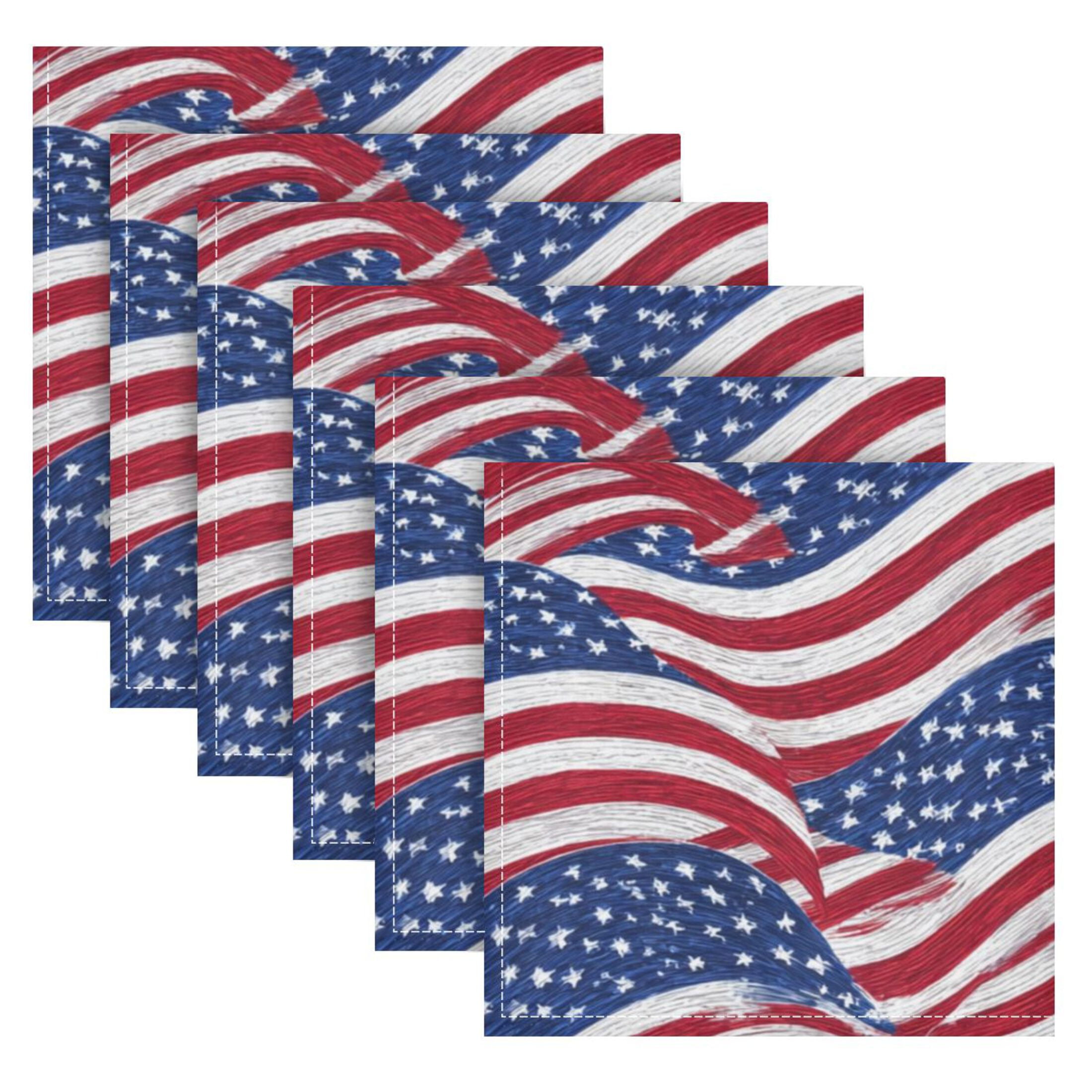 6 Pack 20'' x20" Satin Table Napkins Dinner Napkins for wedding Party ...