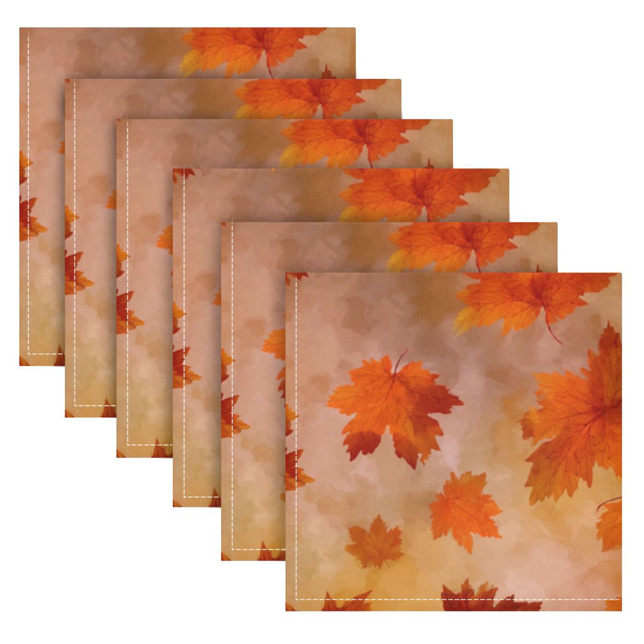 6 Pack 20'' x20" Satin Table Napkins Dinner Napkins for wedding Party ...