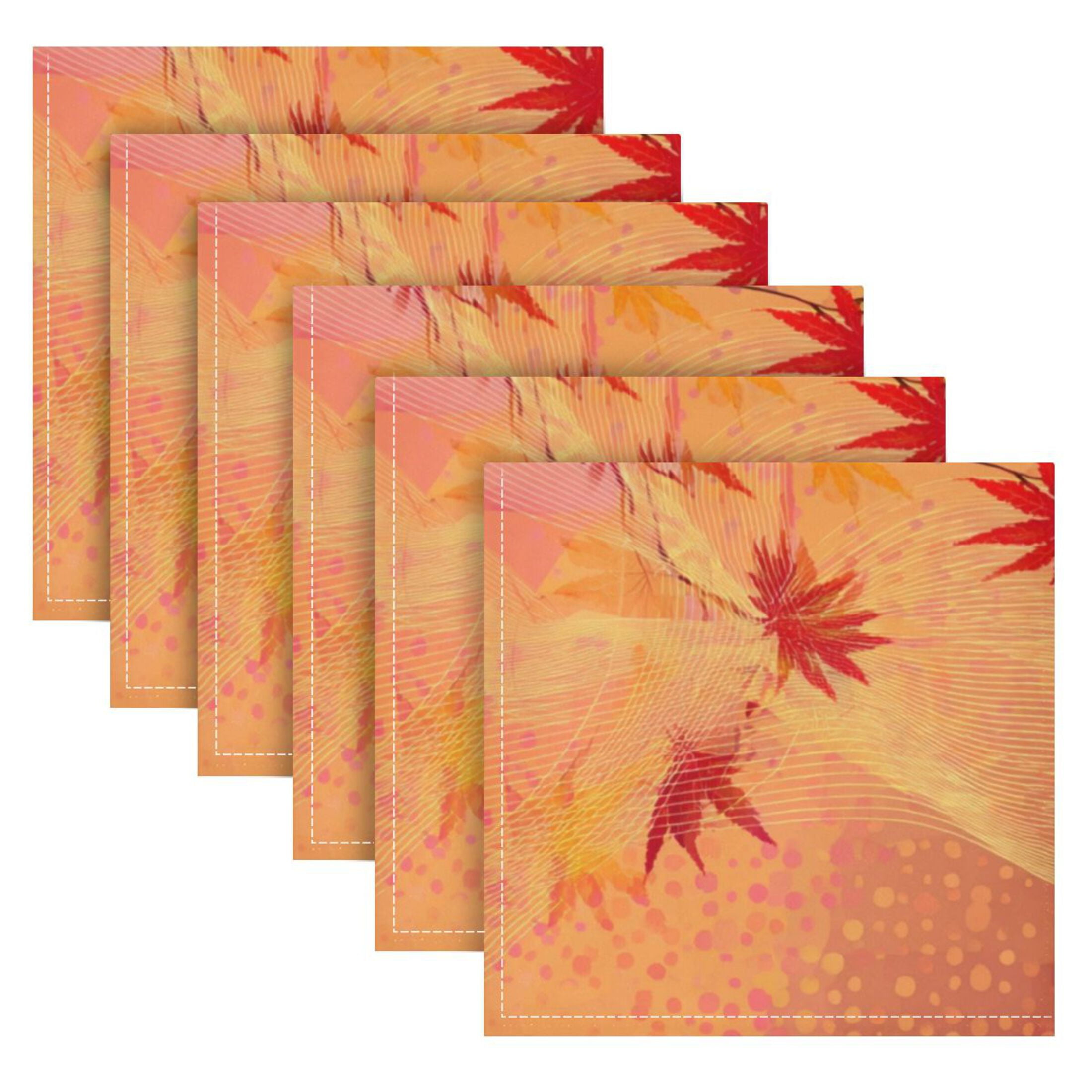 6 Pack 20'' x20" Satin Table Napkins Dinner Napkins for wedding Party ...