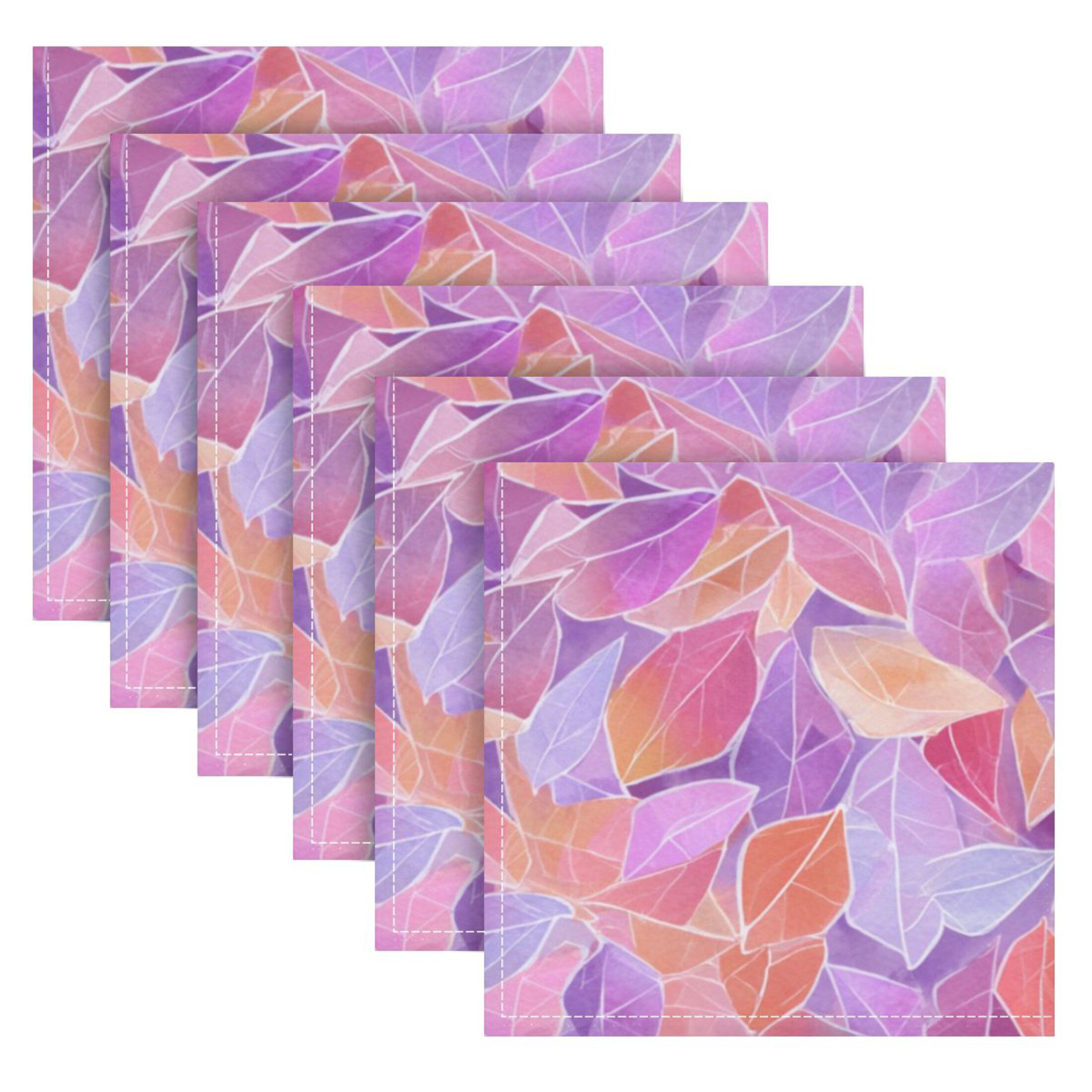6 Pack 20'' x20" Satin Table Napkins Dinner Napkins for wedding Party ...