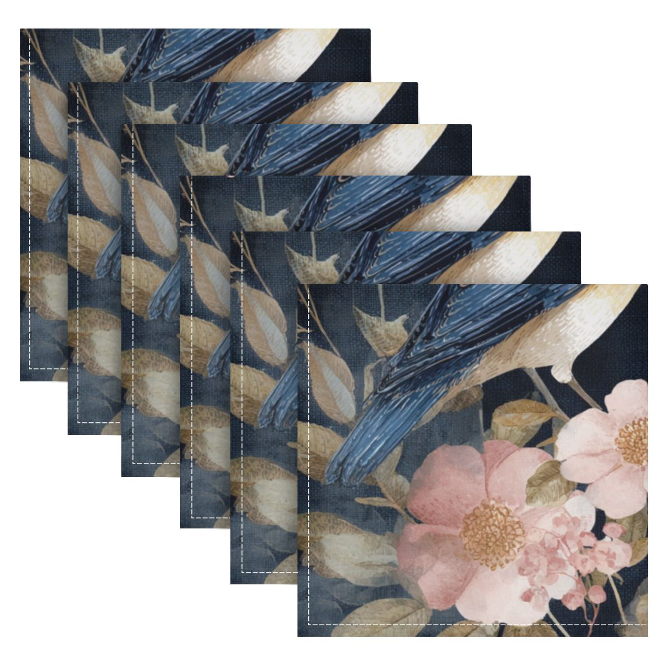6 Pack 20'' x20" Satin Table Napkins Dinner Napkins for wedding Party ...