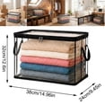 6 Pack 2026 Upgraded Large Heavy-Duty Thick Plastic Clear Storage Bag ...