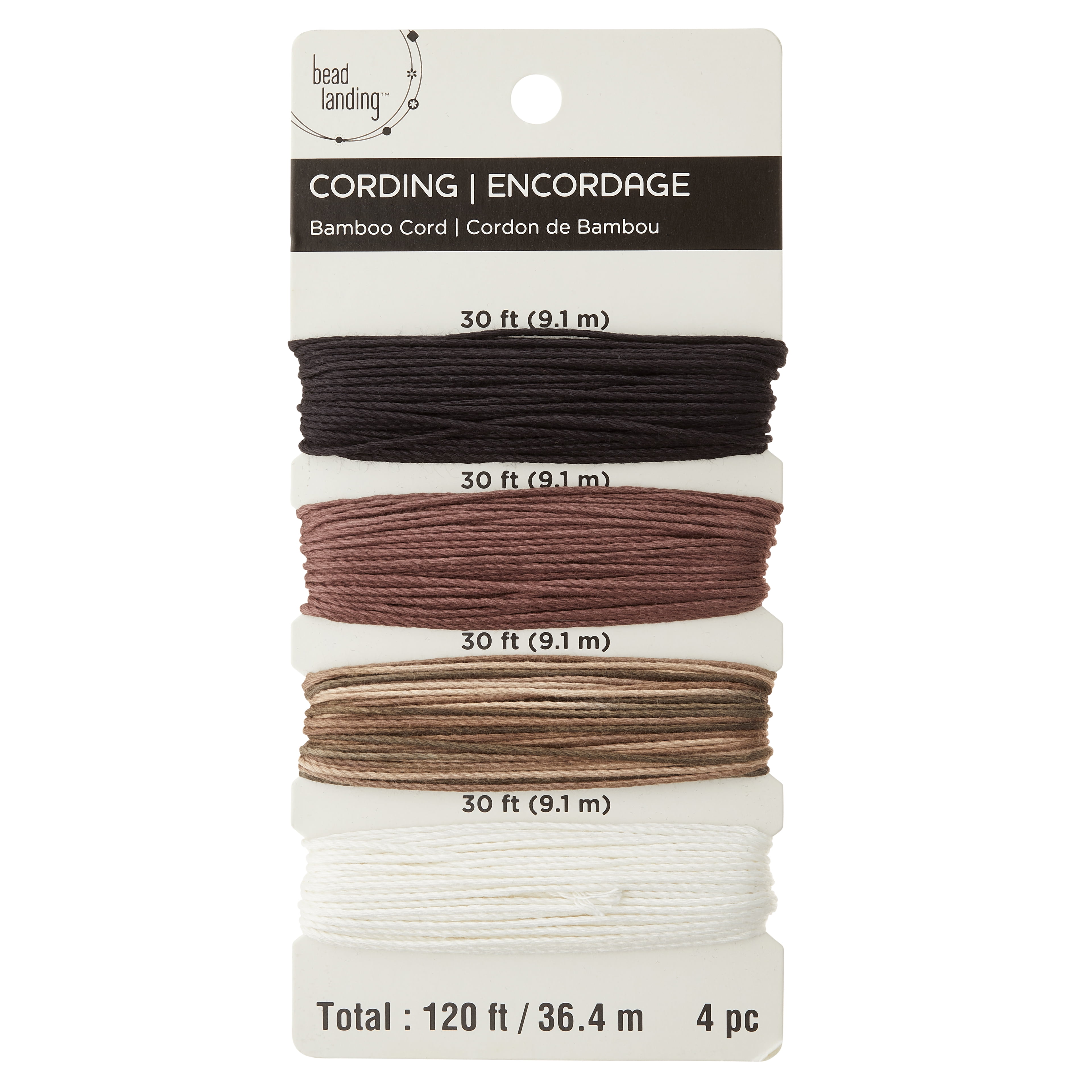 6 Pack: 20lb. Bamboo Cording by Bead Landing™ - Walmart.com