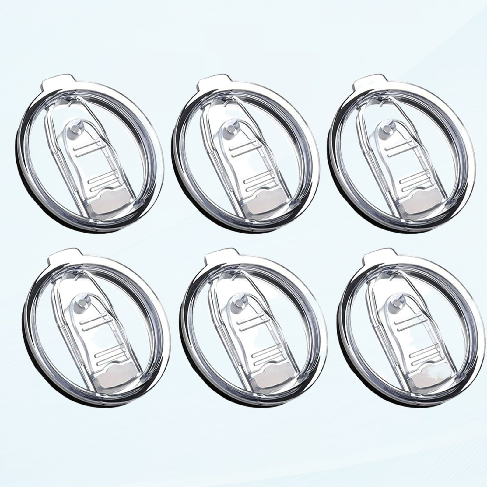 6-Pack 20oz Tumbler Replacement Lid, Spill-proof, Splash-proof Lid ...