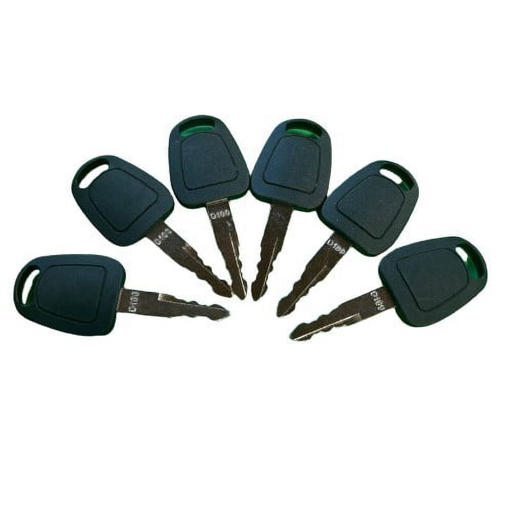 6 Pack 25# D100 E900 F900 ignition Keys for Doosan Daewoo Heavy ...