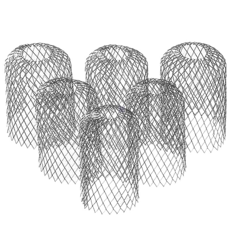 6 Pack 3 Inch Expandable Aluminium Filter Strainer Gutter Downspout ...