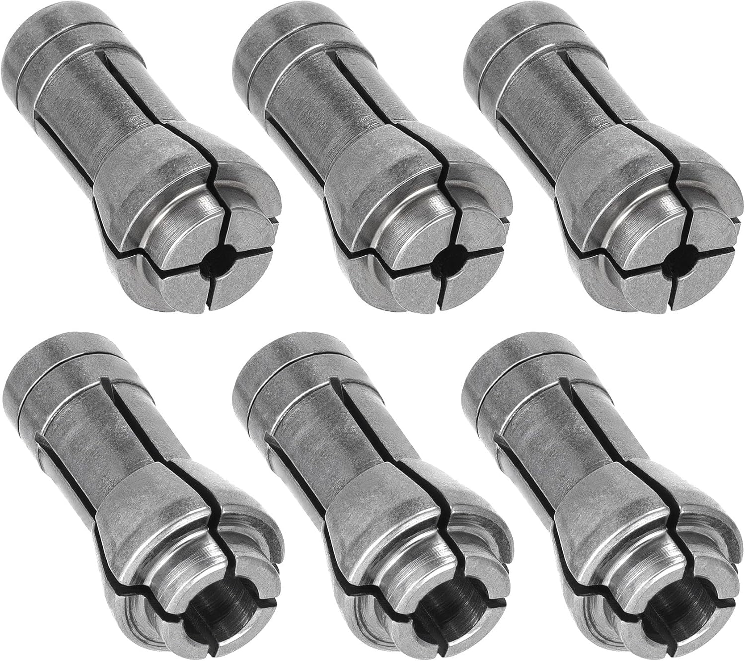 6 Pack 3mm 6mm Die Grinder Collet Grinding Machine Clamping Collet ...