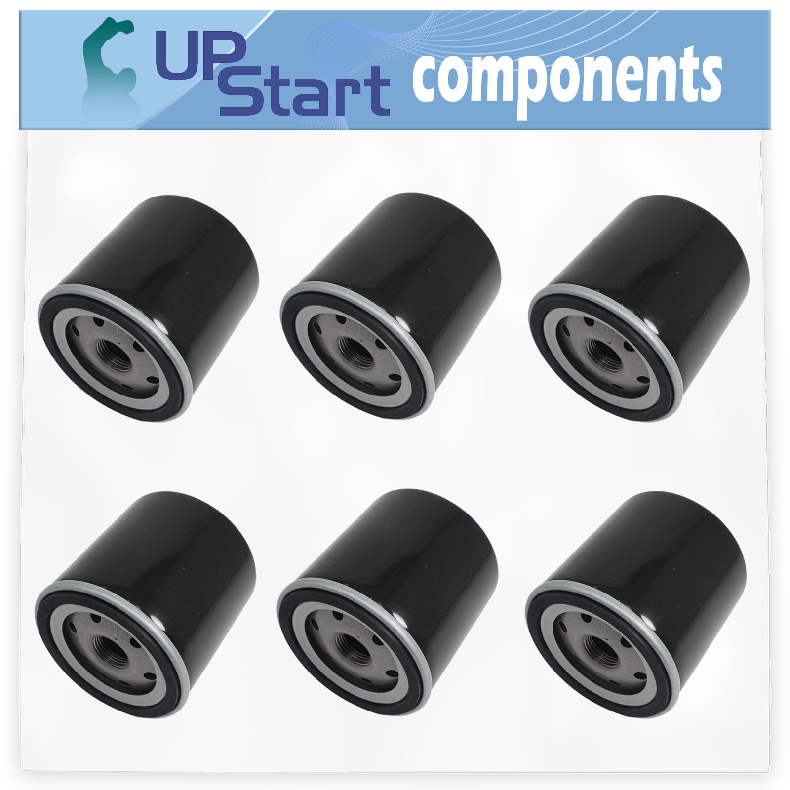 6-Pack 491056 Oil Filter Replacement for Stens 120-345 - Compatible ...