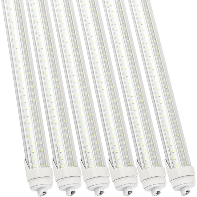 6 Pack 4FT T8 LED Tube Light Bulbs 24W 6000K Daylight White with Ultra ...
