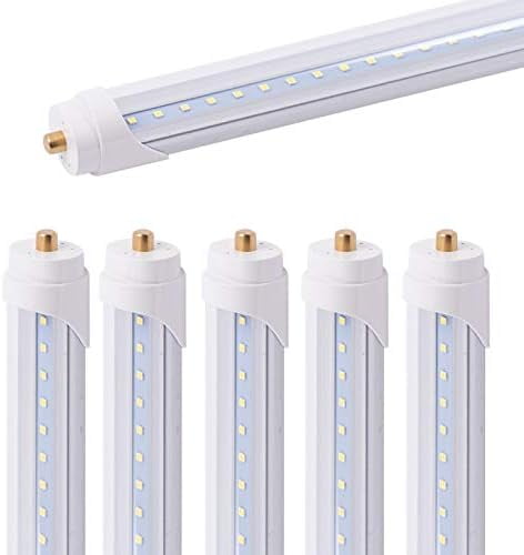 6 Pack 4ft 24w T8 LED Tube Light Shop Light White Daylight 6000k T8 LED ...