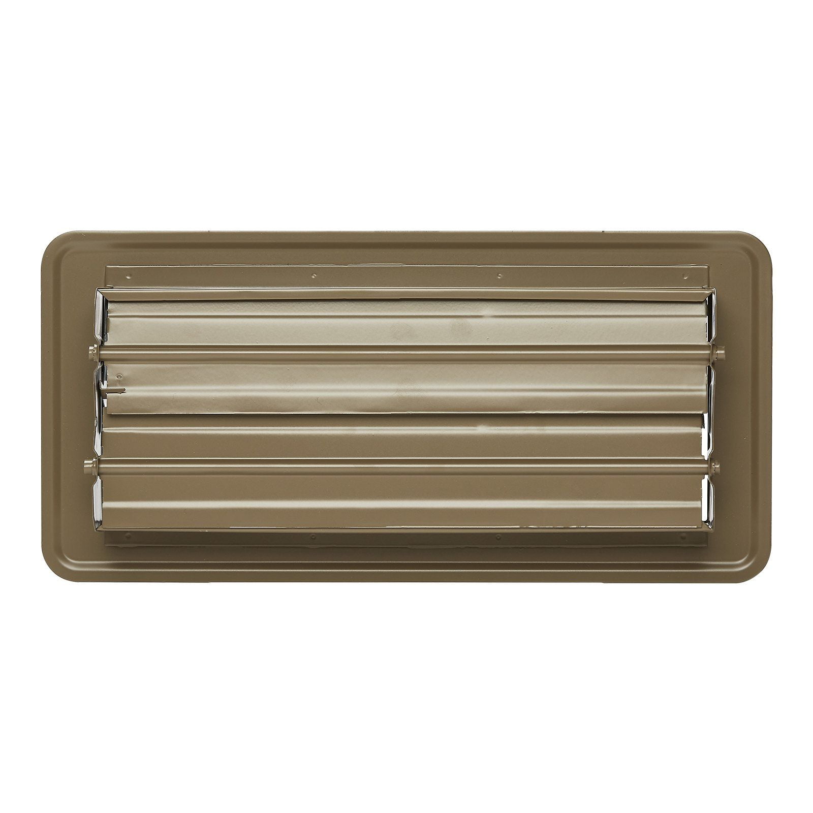 6-Pack 4x10 Inch Brown Floor Registers, Heavy Duty Iron HVAC Air Vent ...