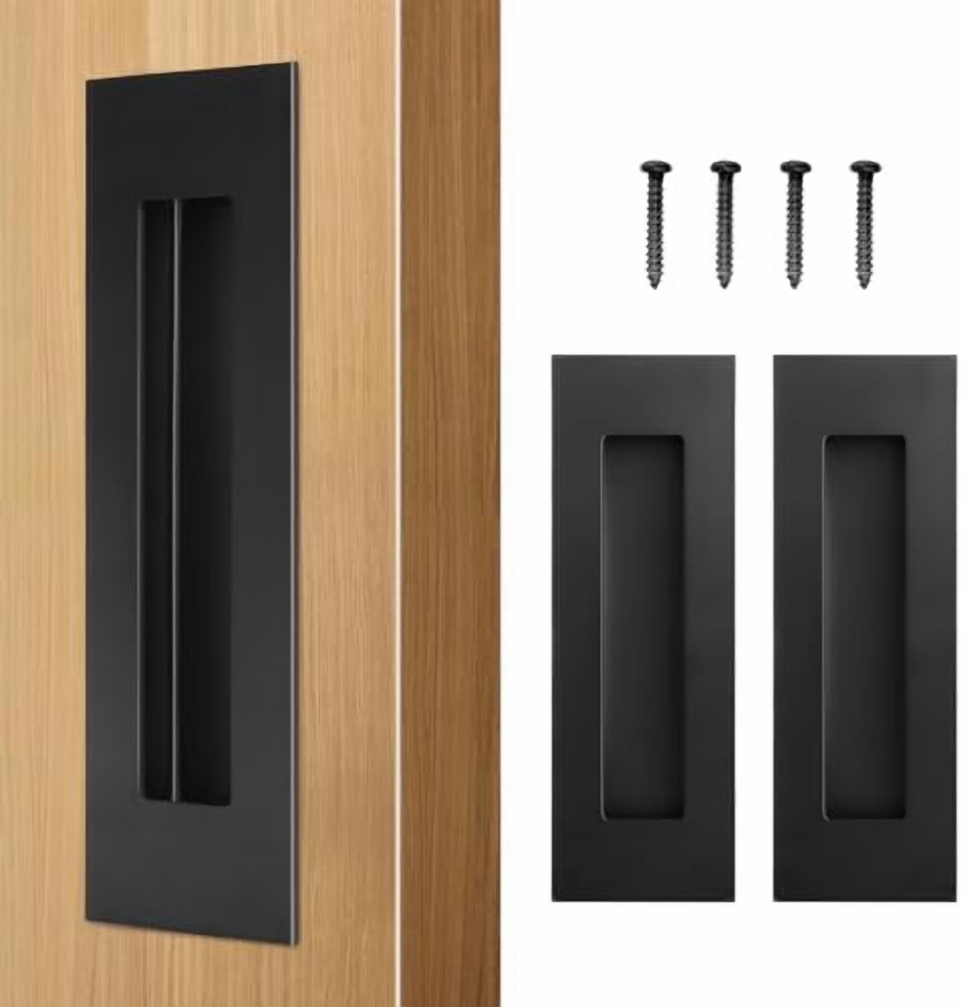 6 Pack | 5.9 Inch Closet Door Pulls, 304 Stainless Steel Sliding Closet ...