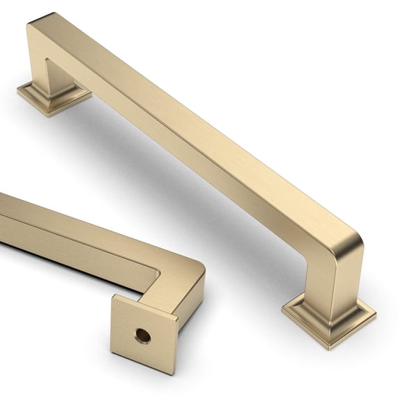 6 Pack 5 Inch(128mm) Matte Black Kitchen Cabinet Handles, Cabinet Pulls ...