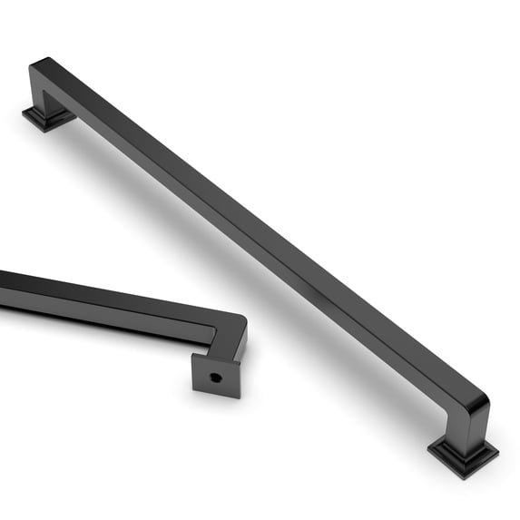6 Pack 5 Inch(128mm) Matte Black Kitchen Cabinet Handles, Cabinet Pulls ...