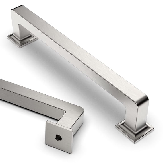 6 Pack 5 Inch(128mm) Matte Black Kitchen Cabinet Handles, Cabinet Pulls ...