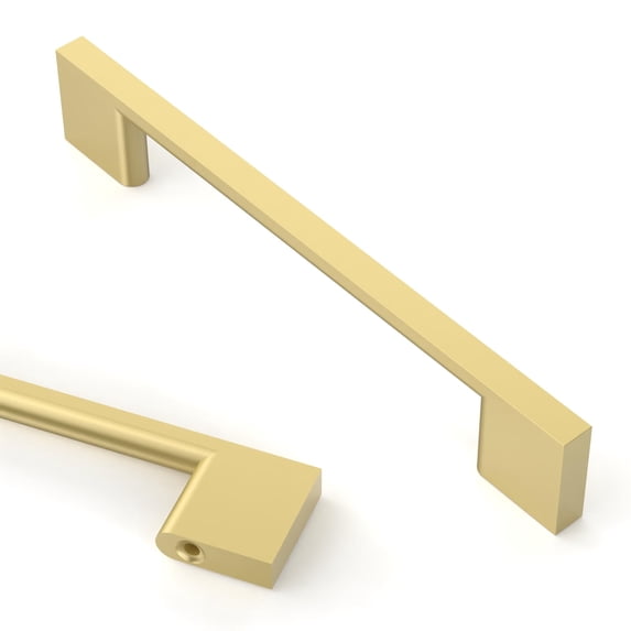 6 Pack 5 Inch(128mm) Matte Black Kitchen Cabinet Handles, Cabinet Pulls ...