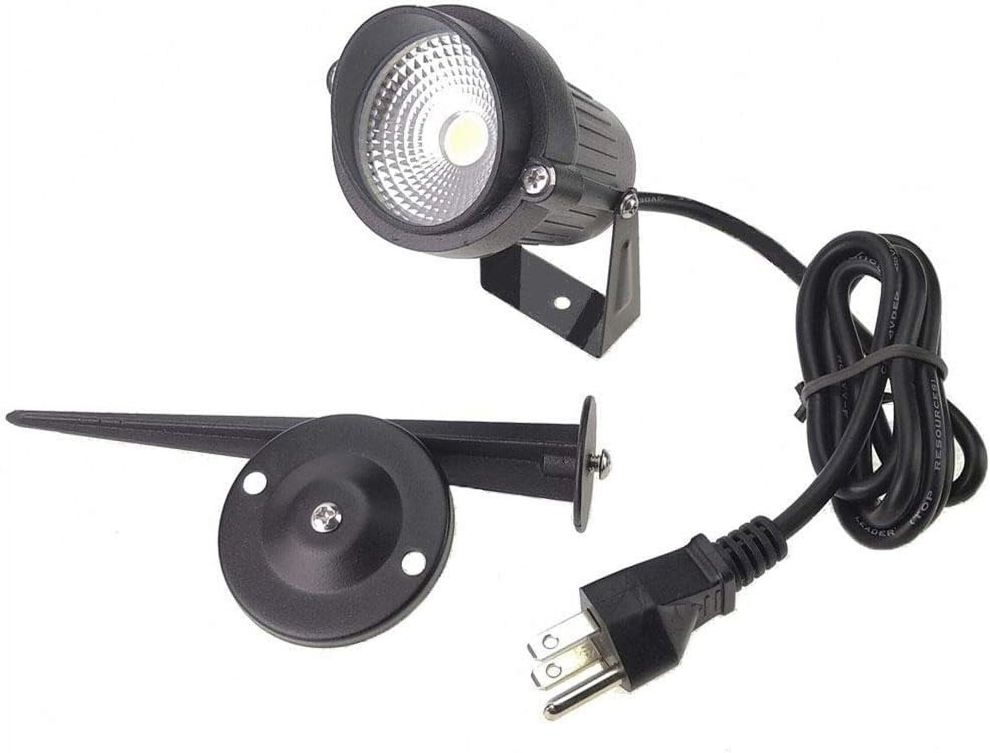 6 Pack 5W Warm White Outdoor Landscape Spotlight LED Light, Wall Mount ...