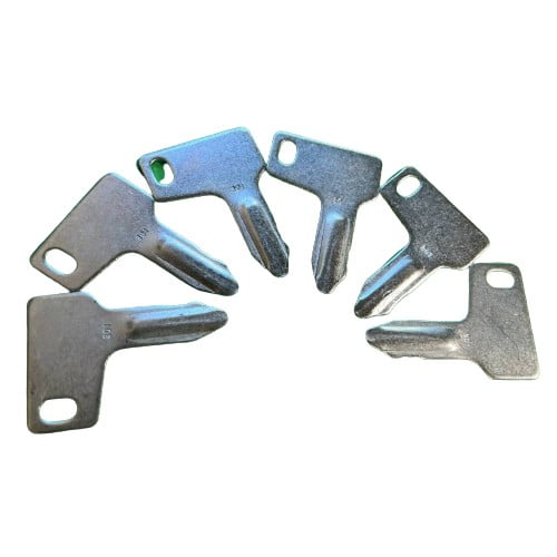 6 Pack 6# 301 93310-00301 Keys for Yanmar,Takeuchi Heavy Equipment ...