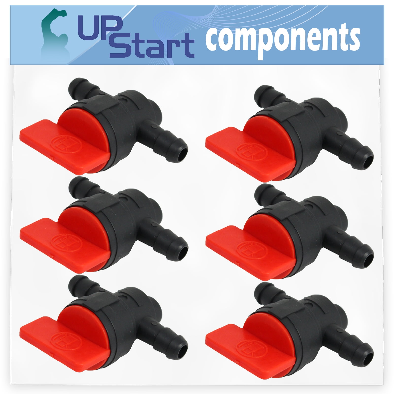 6-Pack 698183 Fuel Shut Off Valve Replacement for Briggs & Stratton ...