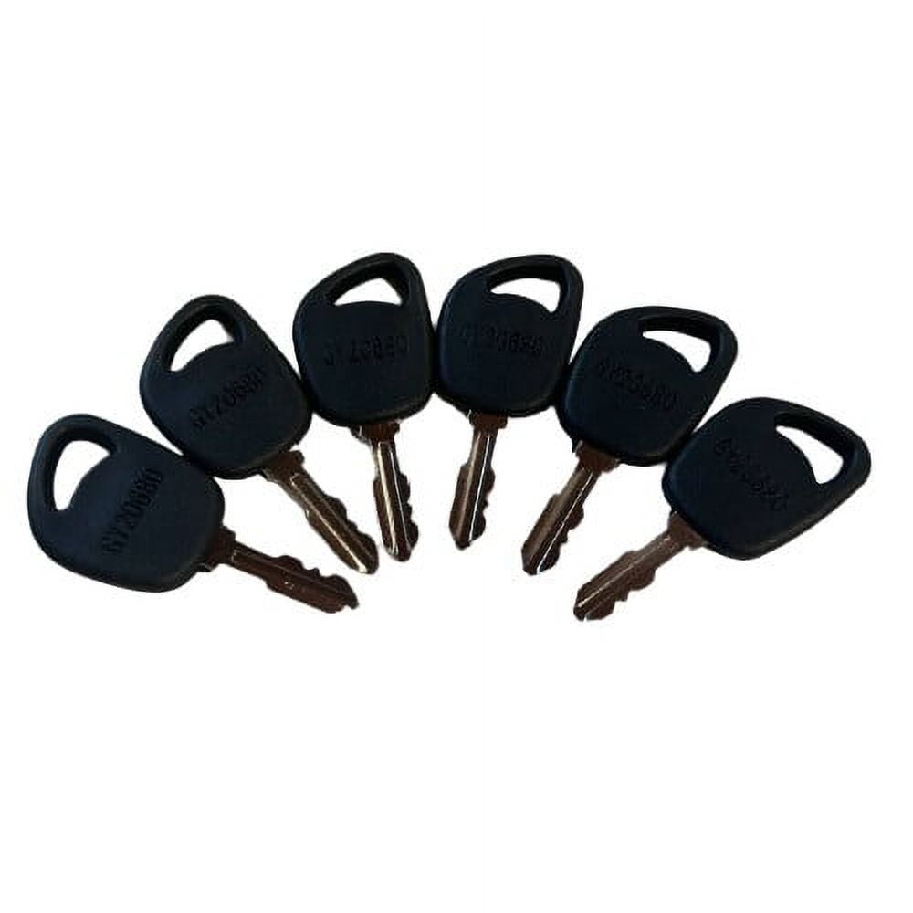 6 Pack 76# GY20680 Ignition Keys Fits for John Deere Murray MTD Kohler ...