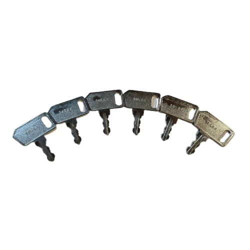 6 Pack 81# 14644 Keys for Terex Generation Hatz Yanmar Ignition Belle ...